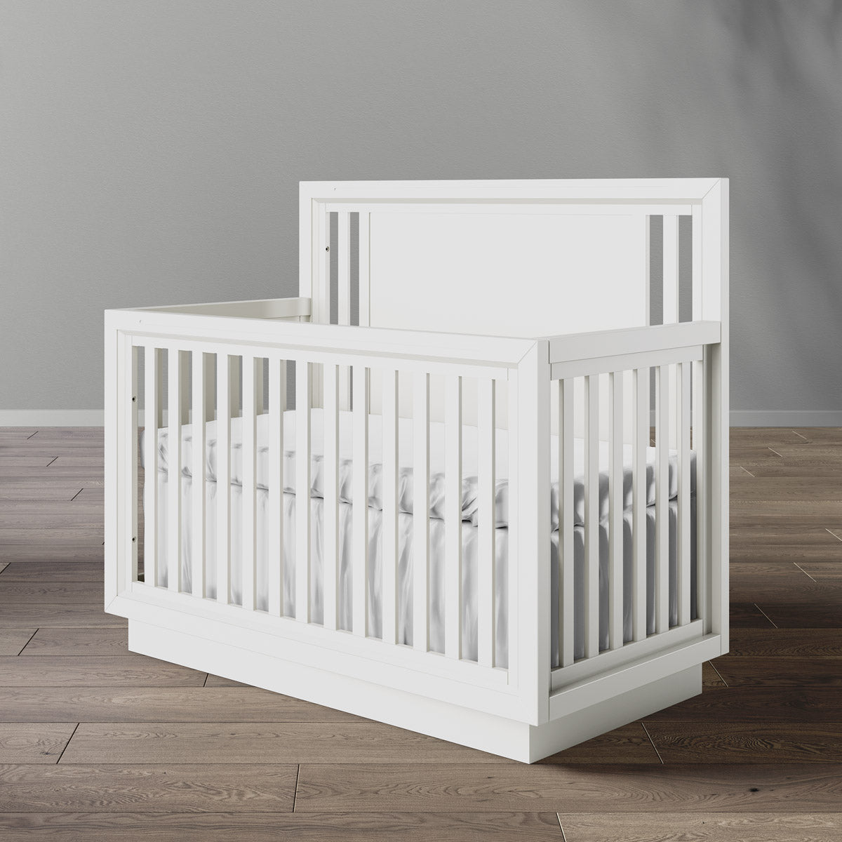 Romina Furniture Quadro Convertible Crib - Solid White – Galt Baby